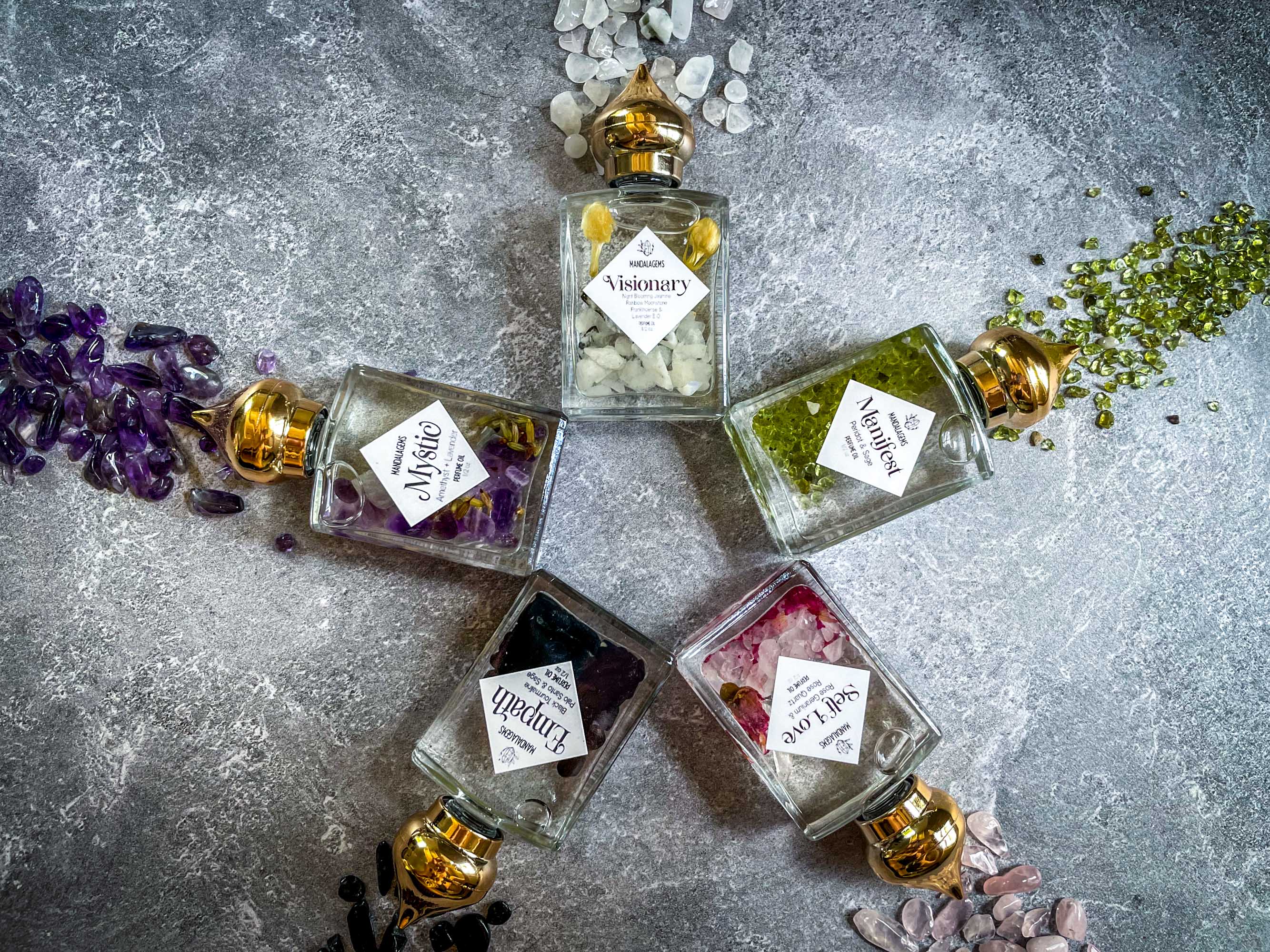 CRYSTAL INFUSED – Mandala Gems