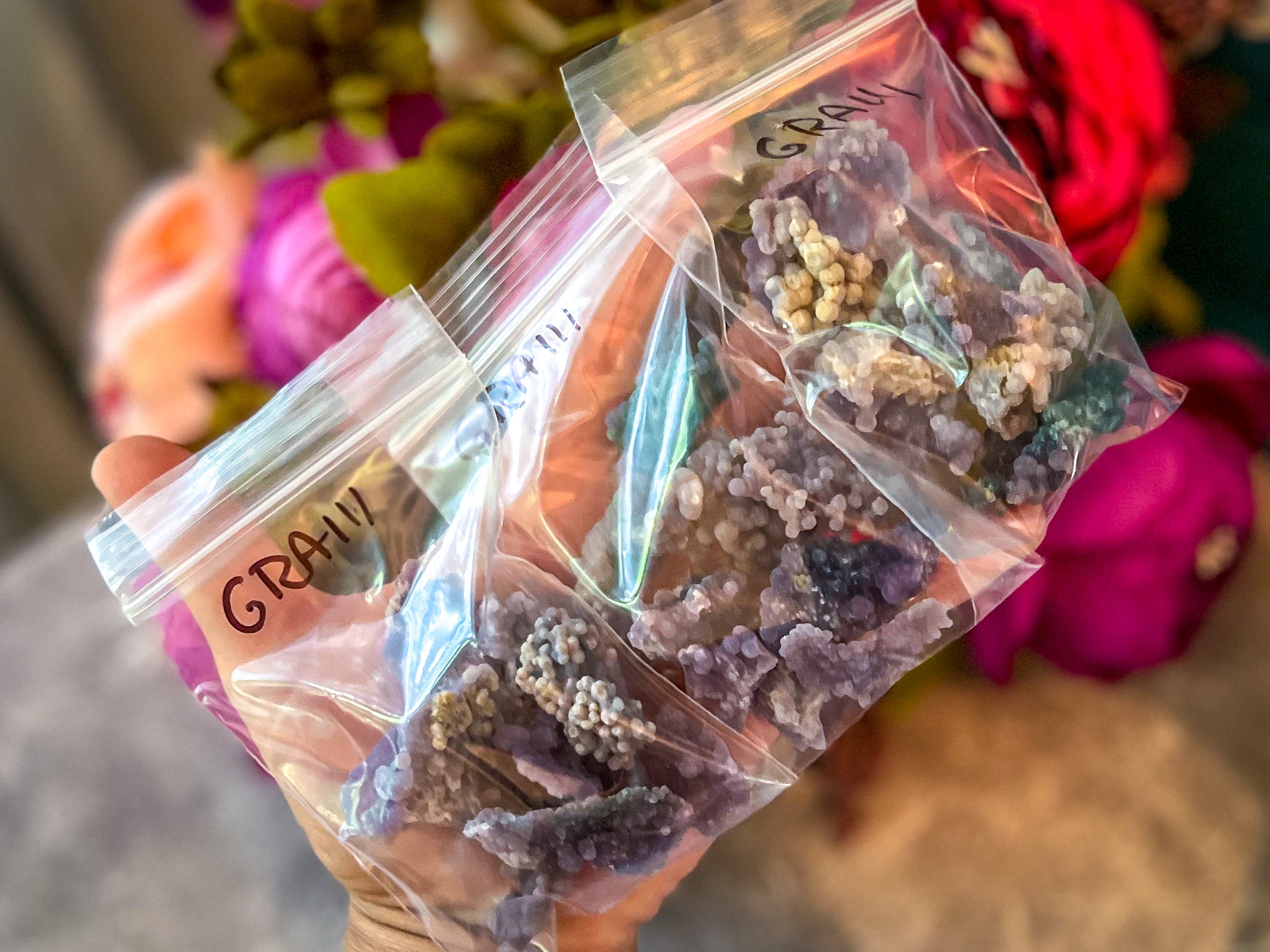 Bulk Raw Grape Agate, 50 Grams Bag! – Mandala Gems