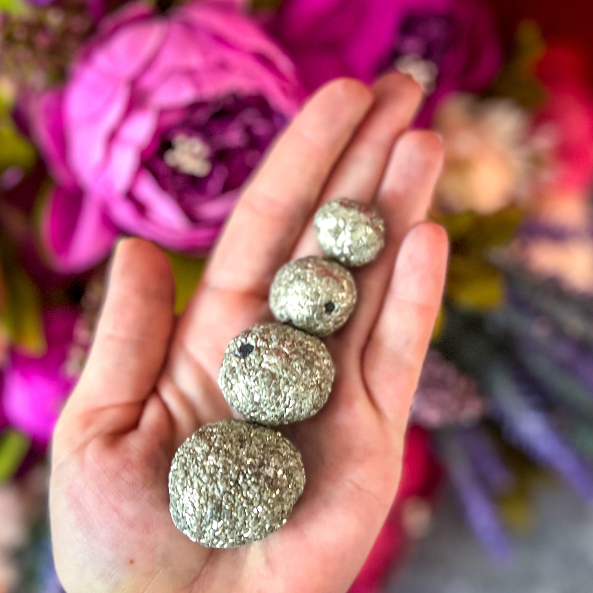 Pyrite Nodules, Rare Formation – Mandala Gems