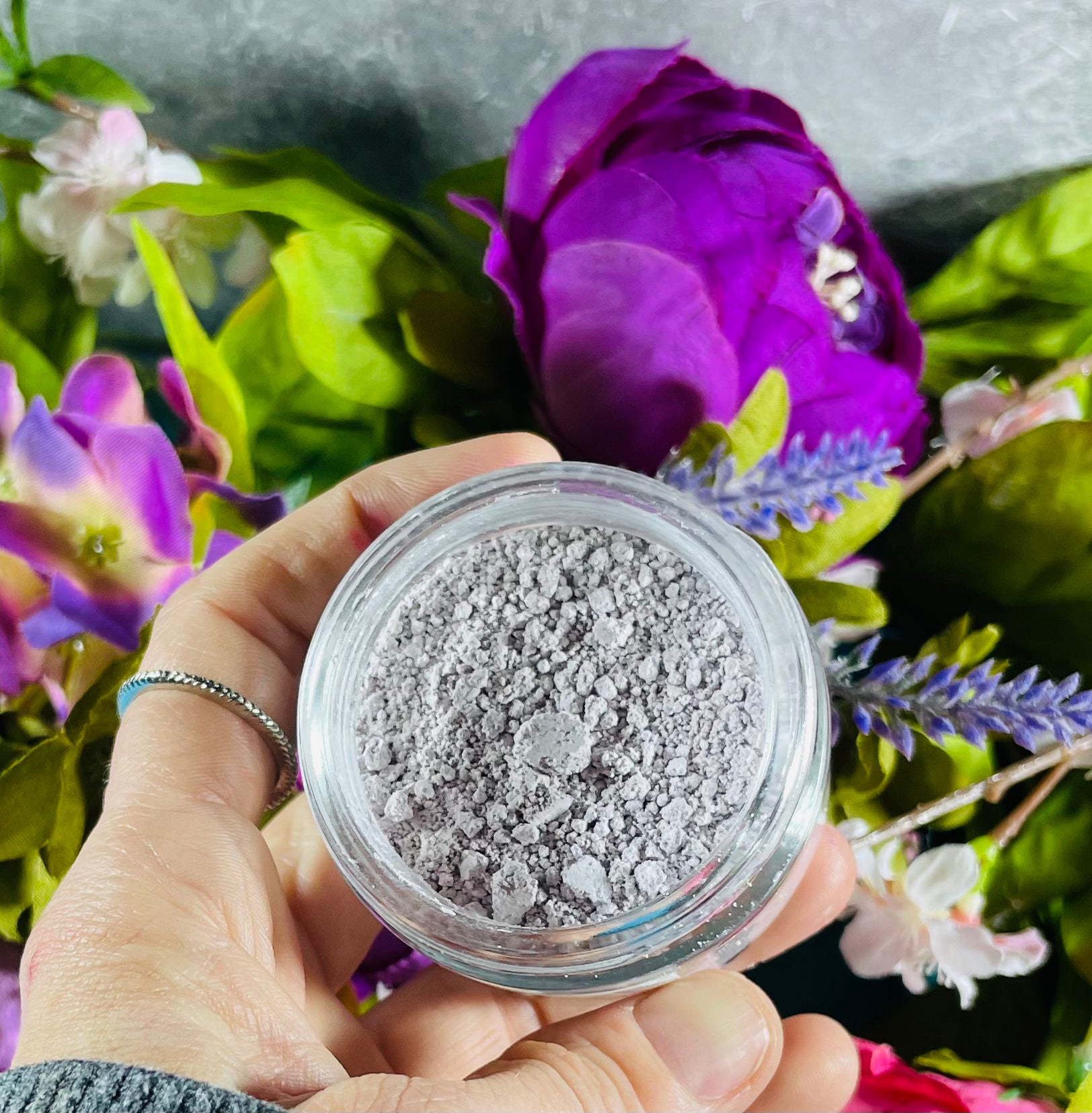 Amethyst Nourishing Clay Mask – Mandala Gems